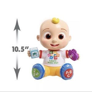 Toys | Cocomelon Interactive Learning Jj Doll With Lights Sounds And ...